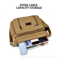 China OEM Custom Men's Messenger Bag Crossbody with Bottle Pocket 15L Capacity for sale