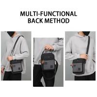 China Custom Color Logo Cycling Messenger Bag Men Shoulder Sling Bag 20L Capacity for sale