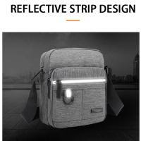 China Custom Nylon Messenger Bag for Travel Outdoor Shoulder Bag OEM ODM 40x30x10 cm for sale