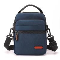 China Multi Layer Men Designer Messenger Bag Crossbody Side Bag with Zipper Pocket 30x20x10 cm for sale