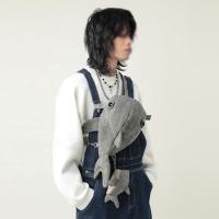 China Custom Logo Canvas Messenger Bag Cute Whale Design for All Seasons for sale