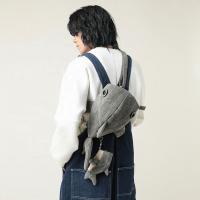 China Custom Logo Canvas Messenger Bag Cute Whale Design for All Seasons for sale