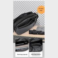 China Fashion Men Messenger Shoulder Bag Business Simple Portable Square Waterproof 30x25x10cm for sale