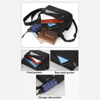 China Sympathy Casual Men's Messenger Sling Bag High Capacity 20L Custom Size for sale