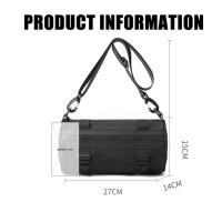 China Custom Waterproof Barrel Drum Crossbody Bag for Men Women 5-7 Day Sample for sale