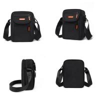 China Custom Logo Men's Casual Messenger Shoulder Bag with Adjustable Strap 15L for sale
