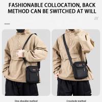 China Custom Logo Men's Casual Messenger Shoulder Bag with Adjustable Strap 15L for sale