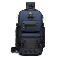 China Tactical Waterproof Chest Bag 20x17x39cm Oxford Cloth Anti-Theft Large Capacity Men for sale