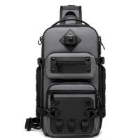 China Tactical Waterproof Chest Bag 20x17x39cm Oxford Cloth Anti-Theft Large Capacity Men for sale