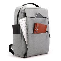 China 30x12x42cm Waterproof Laptop Backpack 0.6kg Nylon with USB Charging Port for sale