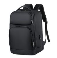 China Waterproof USB Laptop Backpack 31x19x47cm Oxford Cloth Unisex for sale