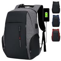 China 32x46cm Oxford Cloth Laptop Backpack 1kg Unisex Travel Bag with USB Port for sale