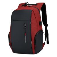 China 32x46cm Oxford Cloth Laptop Backpack 1kg Unisex Travel Bag with USB Port for sale