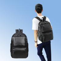 China Waterproof PU Laptop Backpack 30x15x43cm Unisex Travel School Bag for Men Women for sale
