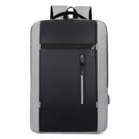 China 31x12x43cm Waterproof Laptop Backpack Oxford Cloth Unisex Travel Bag with USB Port for sale