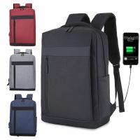 China Custom Logo Waterproof Laptop Backpack 35x15x50cm Oxford Cloth for sale