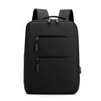 China 15.6 Inch Nylon Laptop Backpack with USB Port 30x14x40cm Custom Logo for sale