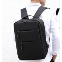 China 15.6 Inch Nylon Laptop Backpack with USB Port 30x14x40cm Custom Logo for sale