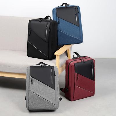 China Waterproof Laptop Backpack 31x12x41cm with USB Charging Port for sale