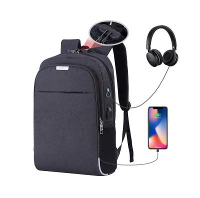 China USB Charging Antitheft Laptop Backpack 30x13x46cm Nylon Unisex for sale