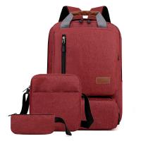 China Customizable Oxford Cloth Laptop Backpack 29x14x41cm USB Port Travel Business Bag for sale