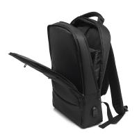 China Custom Logo Waterproof USB Charge Laptop Backpack 15.6 Inch Travel Backpack for Men for sale