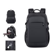 China Custom Logo Large Capacity Laptop Backpack 15.6 Inch Business Travel Bag for sale