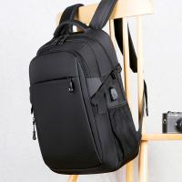 China Custom Logo Large Capacity Laptop Backpack 15.6 Inch Business Travel Bag for sale