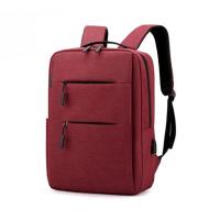 China Durable Nylon Laptop Backpack with USB Charging Port and Customizable Colors and Sizes for sale