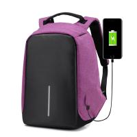 China Polyester Laptop Backpack 40L with USB Charger Waterproof for Travel Camping for sale