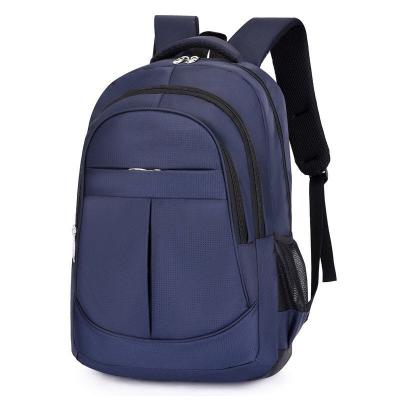 China Solid Colored Waterproof Laptop Backpack 15.6 Inch Anti-Theft Durable Travel Bag for sale