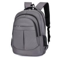 China Solid Colored Waterproof Laptop Backpack 15.6 Inch Anti-Theft Durable Travel Bag for sale