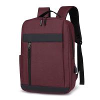 China Customizable Waterproof Laptop Backpack 15.6 Inch Anti-Theft USB Charging School Travel Bag for sale