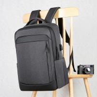 China Outdoor USB Charging Travel Laptop Backpack 15.6 Inch Nylon Custom Logo Wholesale for sale
