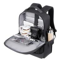 China Outdoor USB Charging Travel Laptop Backpack 15.6 Inch Nylon Custom Logo Wholesale for sale