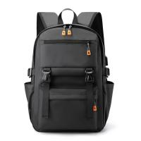 China Wholesale 15 Inch Waterproof Nylon Laptop Backpack with USB Port for Students Travel for sale