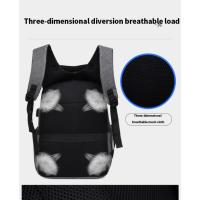 China Durable Polyester Laptop Backpack 15.6 Inch USB Charging Travel Business Anti Theft for sale