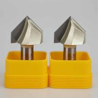 China Arden 90Multifunctional Wood Coutting Tools  Carving Carbide Spiral Tip End Milling Cutter V Type Drill Bit Milling Cutter for sale