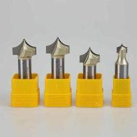 China Arden Woodworking Milling Cutter Arc Slotted Trimming & Engraving Machine with Tin Coating OEM & ODM Supported for sale