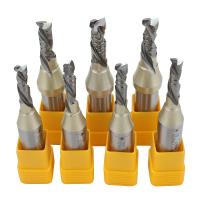 China ARDEN Hot Selling 1/2 1/4 Shank Carbide Spiral Endmill 2F up & Down Cut Compression Bit Wood CNC Router Cutter Bits for sale