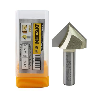 China 90degree  Engraving 3D V Bit  Wood Cutting CNC Router Bit  Arden V Type Carving Bit   for MDF Yingwood, Plywoods for sale