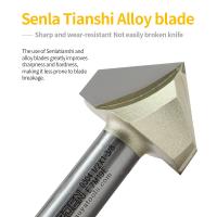 China 90degree  Engraving 3D V Bit  Wood Cutting CNC Router Bit  Arden V Type Carving Bit   for MDF Yingwood, Plywoods for sale