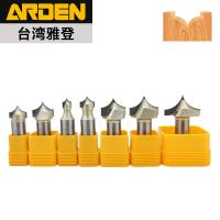 China Arden 1/2 Shank Needle Nose Router Bit Carbide Bakelite Slotting Tool CNC Router Bits Woodworking Woodworking Milling Cutter for sale
