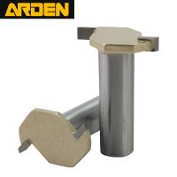 China Arden 1/2 Shank  T Type Slotting Cutter Router Bits  for Woodworking T-slot Milling Cutter  Woodworking Tools T-shaped Cutter for sale