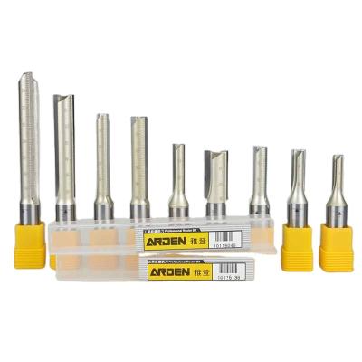 China ARDEN Cheap Price Cnc Milling Cutter Wood Bit Carbide Two Flute Straight Bit Tool Tiger Arden Router Bit Cutting Tools for Wood for sale