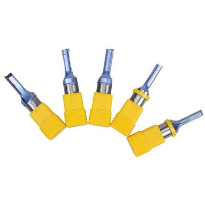 China Arden Magic 3 Double Flute Straight Milling Cutter Bit Tin Coated Alloy for Drilling and Milling for sale