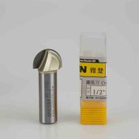 China Arden CNC Wood Router Round Bottom Bit Tungsten Carbide End Mill for Wood and Acrylic Engraving Round Bottom Woodworking Bit for sale
