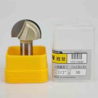 China Arden CNC Wood Router Round Bottom Bit Tungsten Carbide End Mill for Wood and Acrylic Engraving Round Bottom Woodworking Bit for sale
