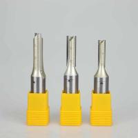 China Arden Arden Metric Tct Trimming Engraving Machine Head 1/2 1/4 Handle Milling Cutter Double Edge Straight Slot Milling Cutter for sale