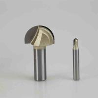 China Arden CNC Custom Woodworking Router Bits Ball End Mills Round Bottom Small Ball Mill  Corner Radius Milling Cutter for sale